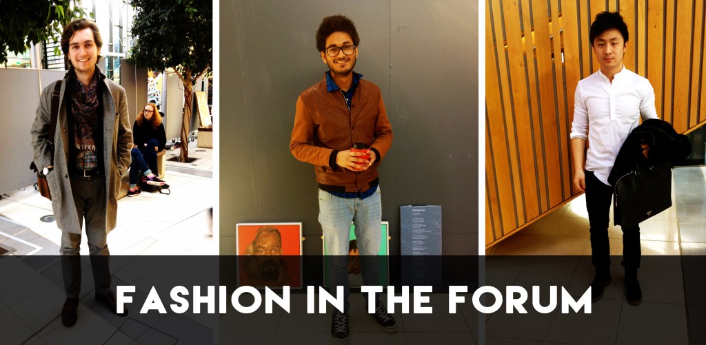 Fashion in the Forum: Men's Edition