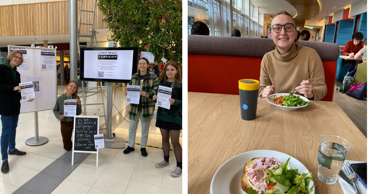 Exeter Uni launches £2 hot meals on campus to help students with the ...
