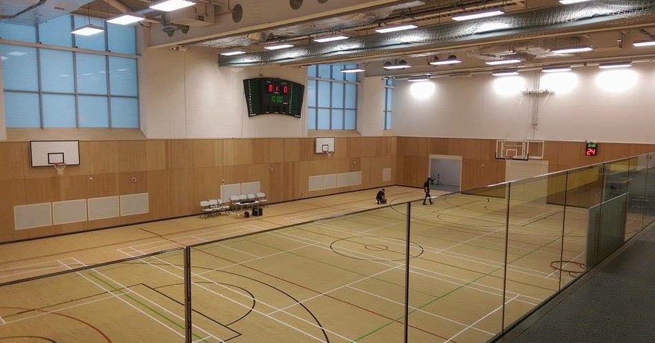 Uni have closed the Stevenson Building sports hall because of slippery ...
