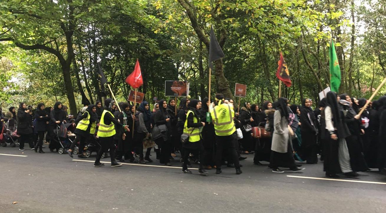There's an anti-Isis march happening in the West End