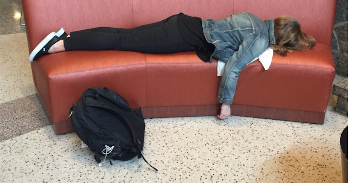 The best places to nap on campus