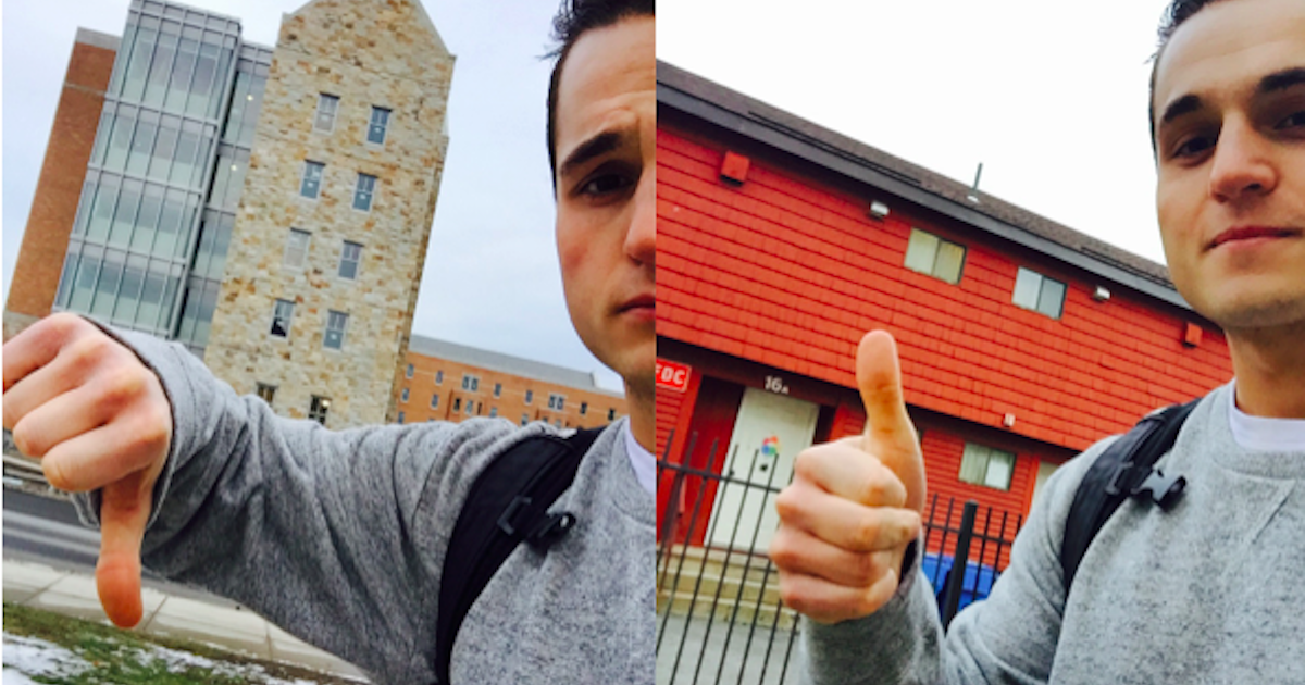 You should live in the Mods instead of the new building