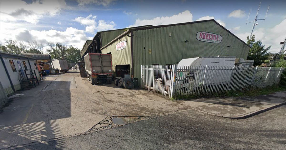 Human remains have been found in a skip at a Leeds waste recycling site