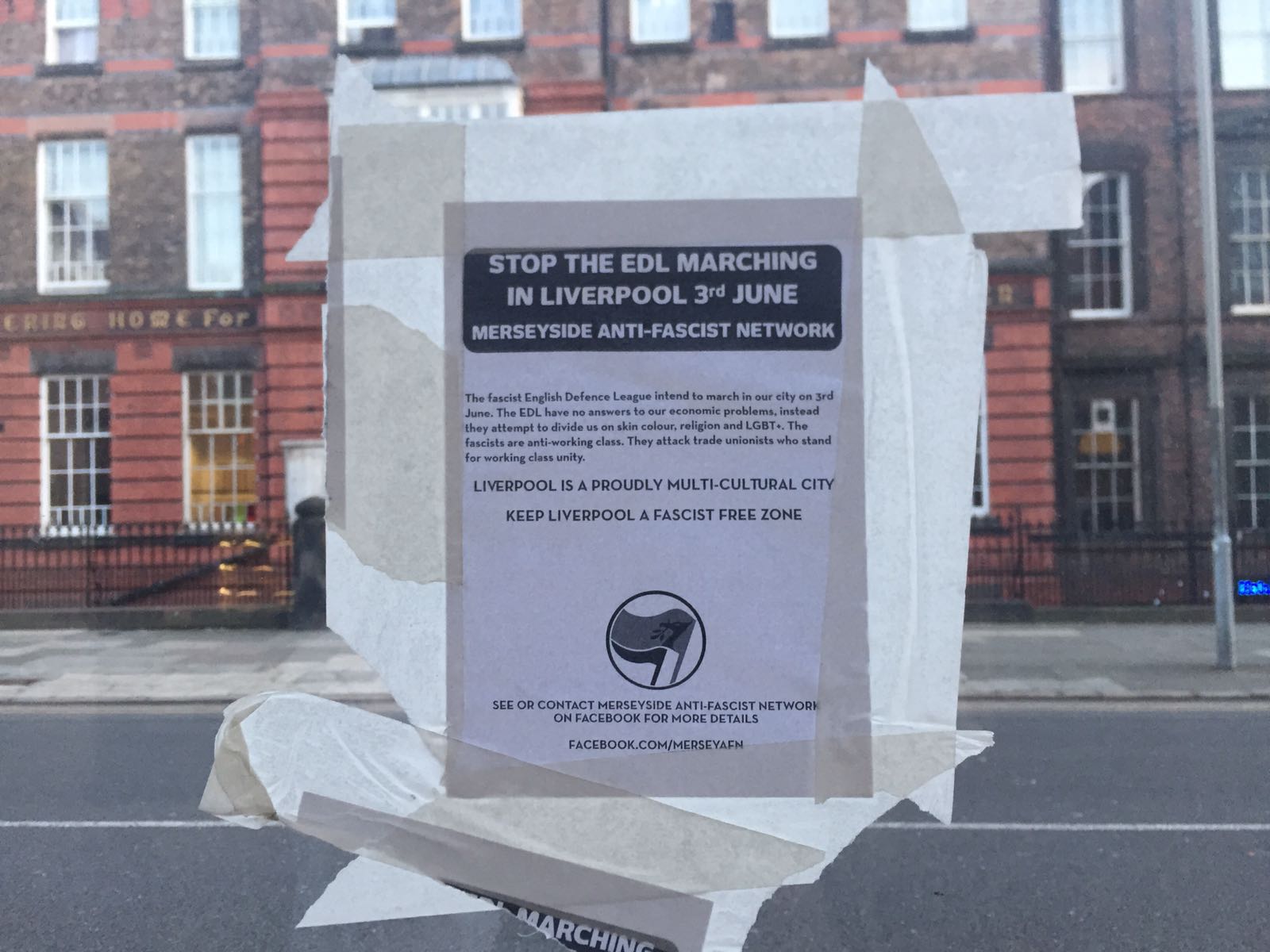 English Defence League plans Liverpool demo