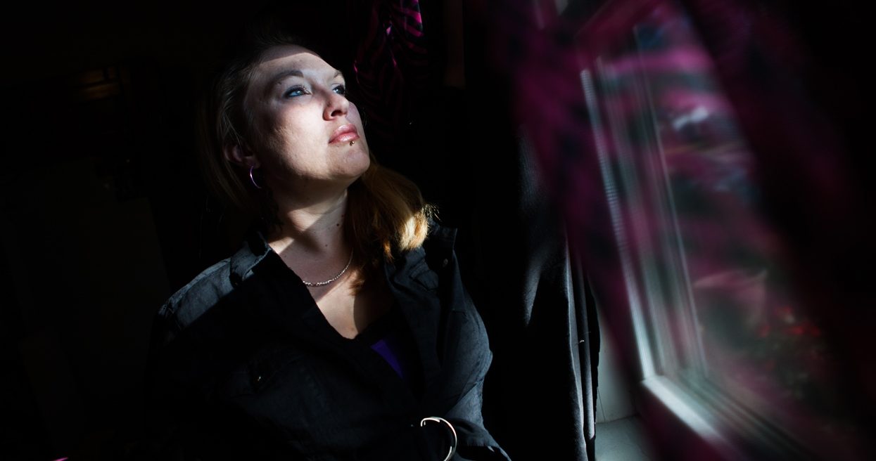 How this human trafficking survivor is turning victim brands into art