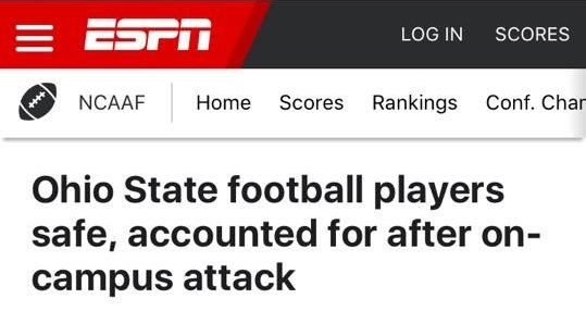 Congrats ESPN, you're officially every dumb frat guy ever