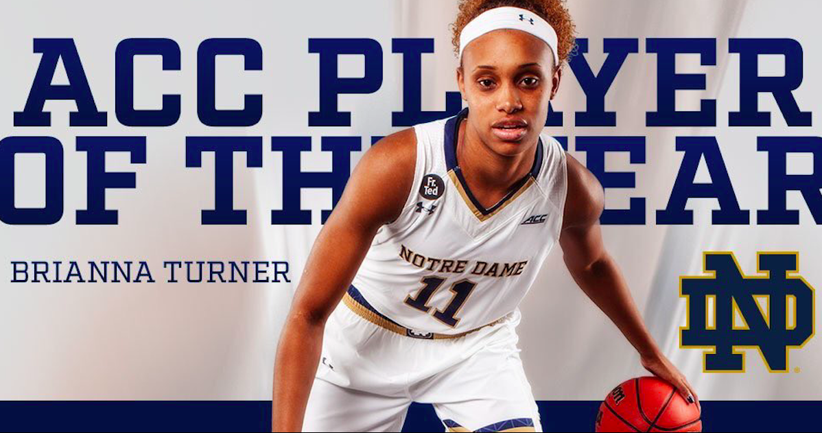 Sophomore Brianna Turner named ACC Player of the Year