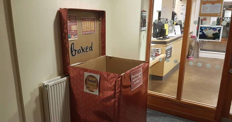 Donate a gift box for the homeless community