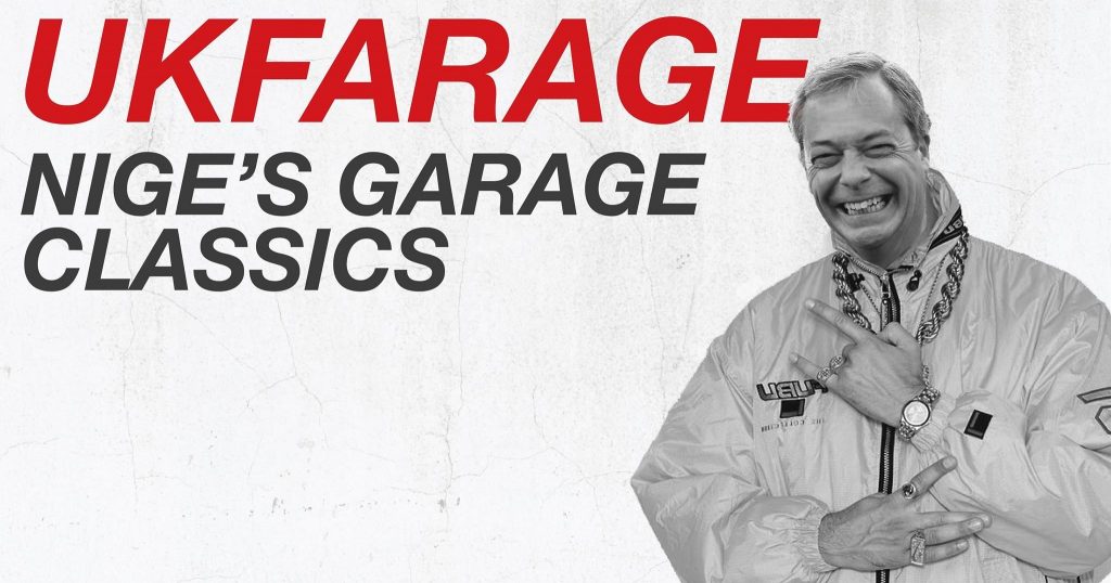 There’s a Nigel Farage themed garage night coming to Fallowfield
