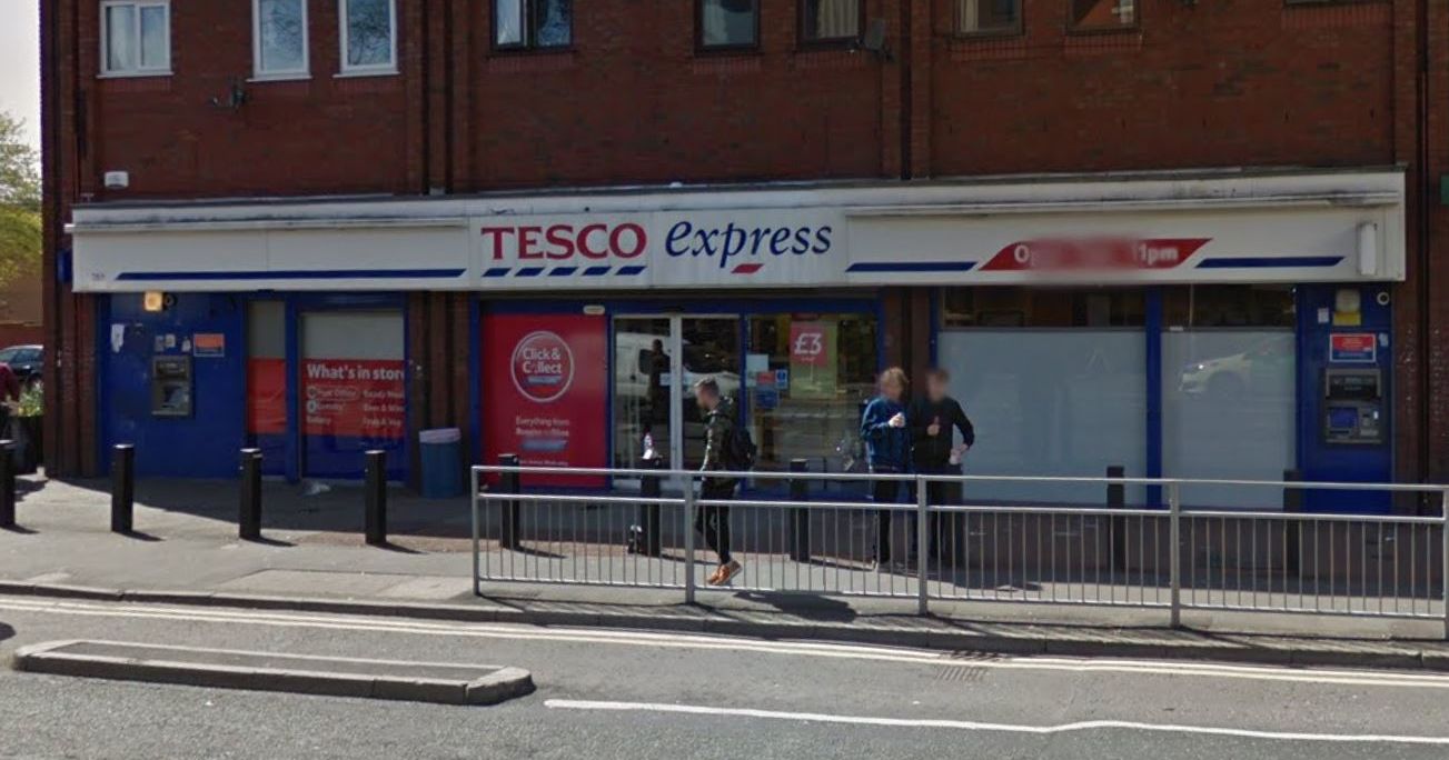 The Tesco Express in Fallowfield is closing down
