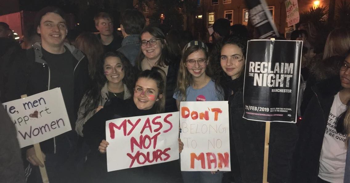 The best signs from last night’s Reclaim the Night march