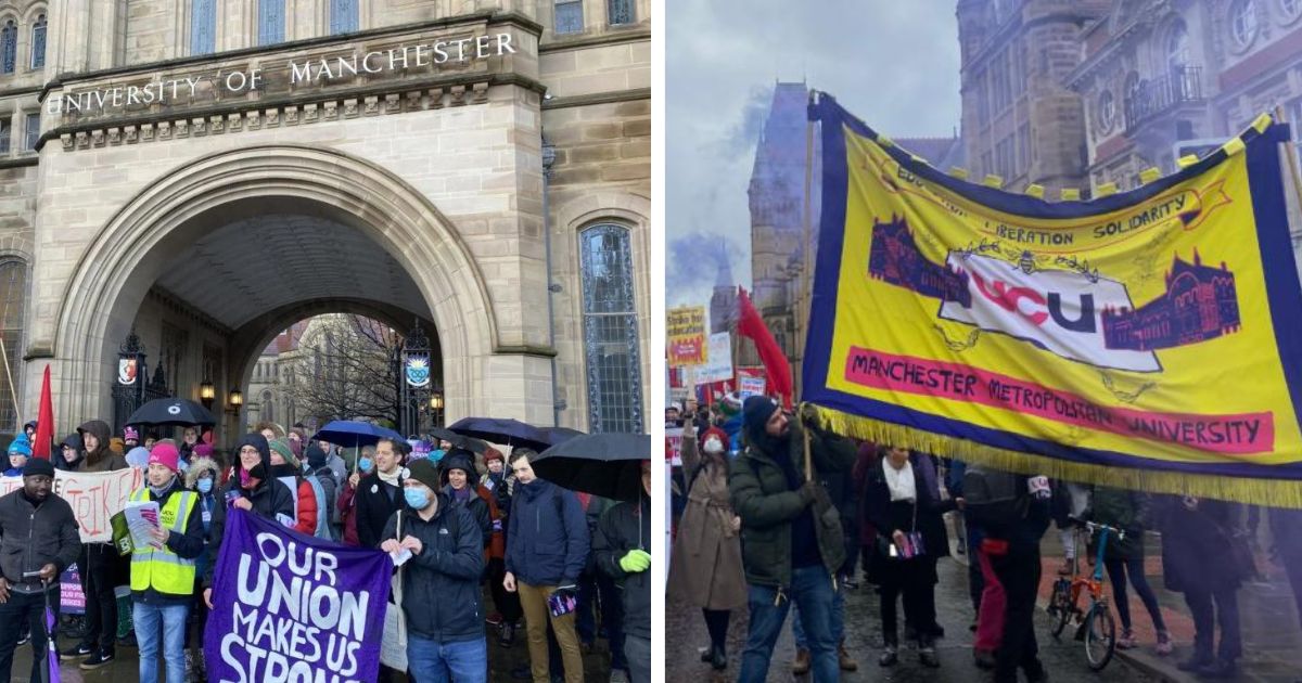Revealed: These are the exact 18 days Manchester lecturers are striking ...