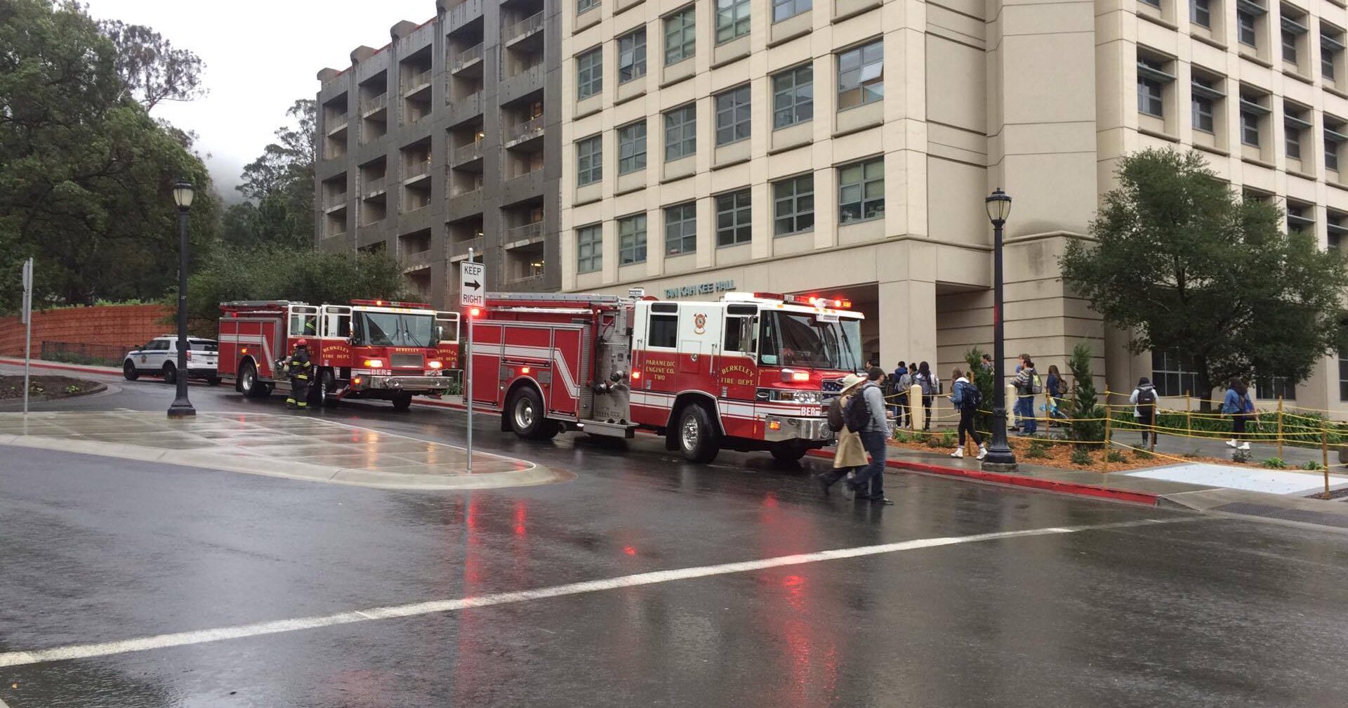 BREAKING: Tan evacuated with emergency services on the scene