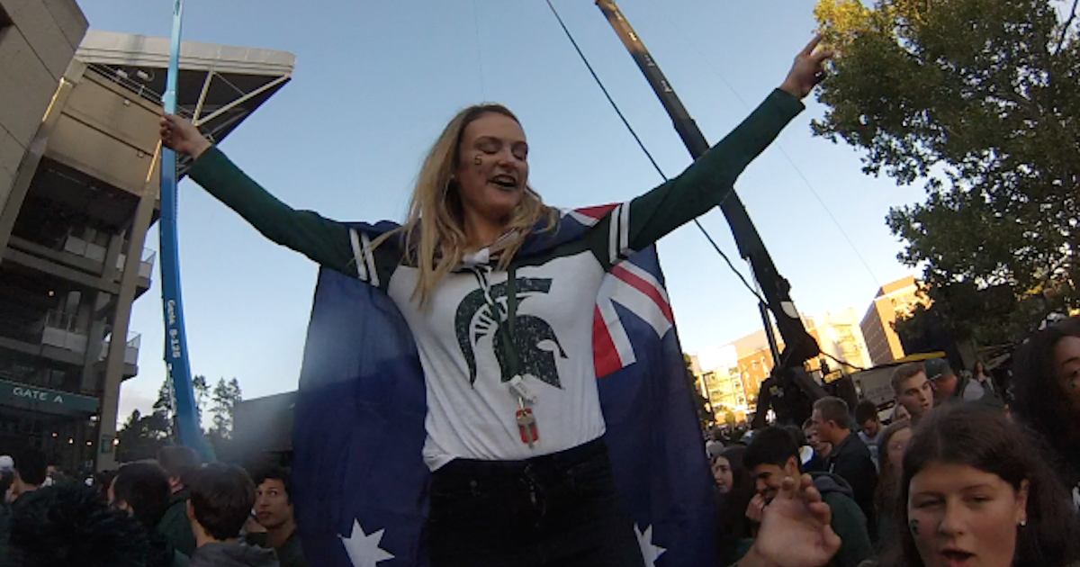 A day in the life of an Australian at MSU
