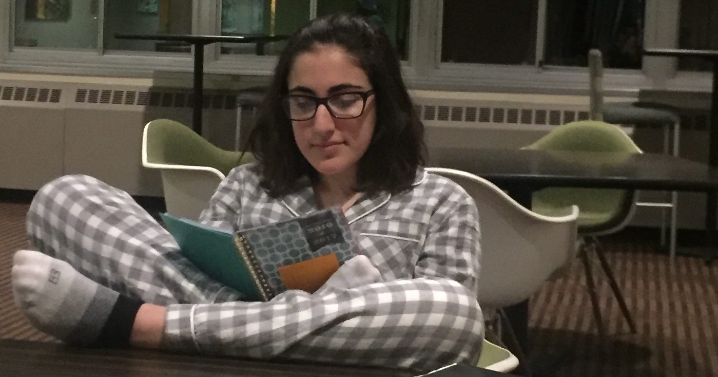 Every person you'll see at the library during finals week