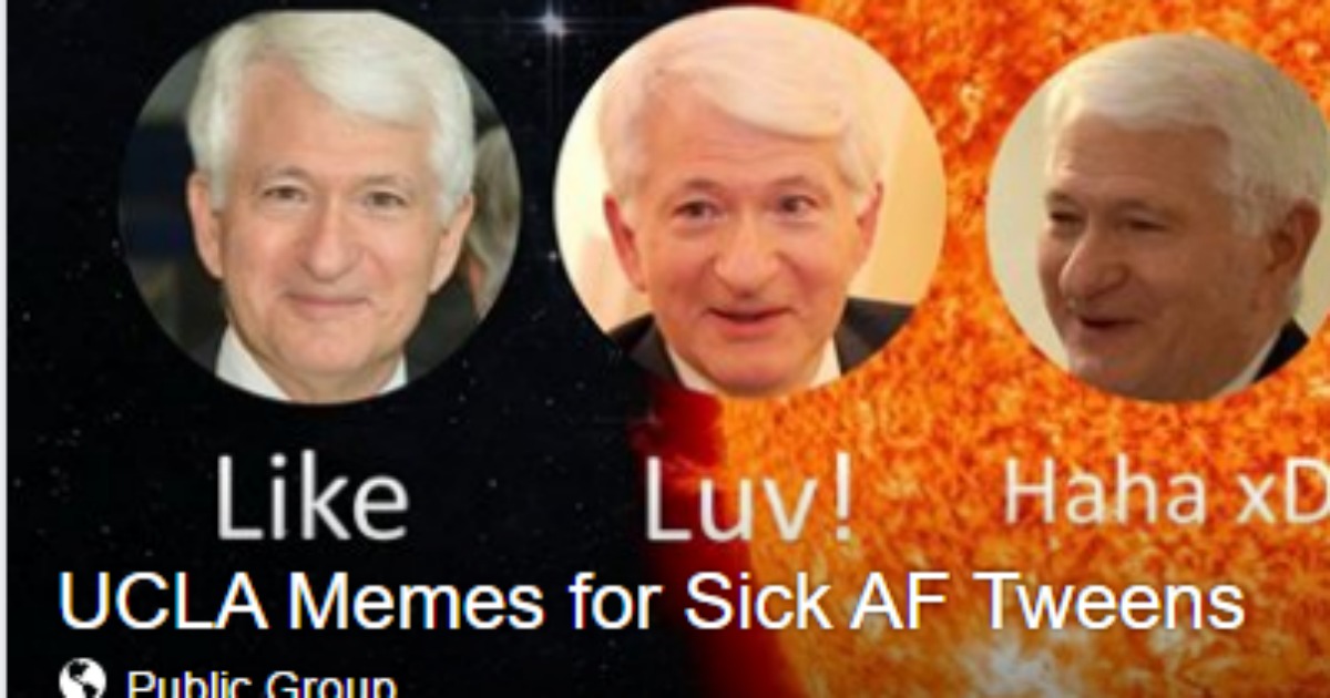 The UCLA meme page returns back to normal after a day of chaos