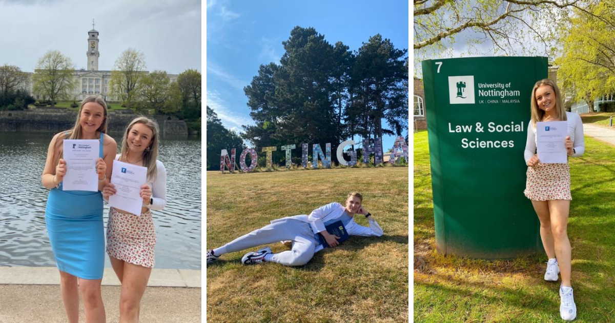 The best locations on UoN's campus to take your diss photos