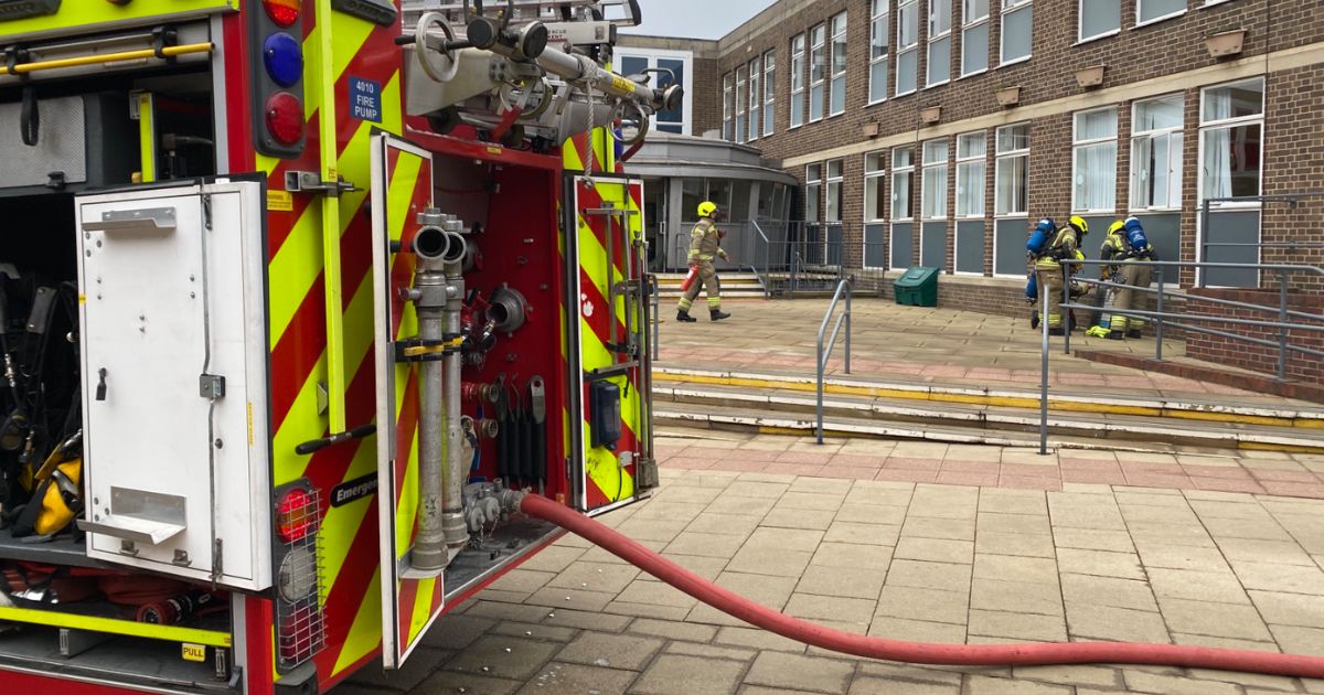 Person suffered burn injuries as laser printer catches fire on ...