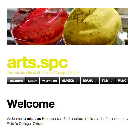 Introducing... arts.spc