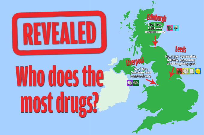 Revealed: Who does the most drugs?