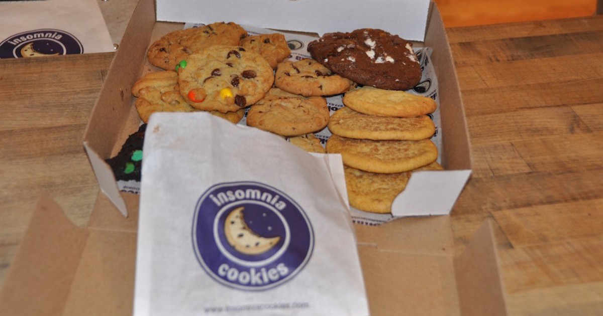 Uber is delivering FREE Insomnia Cookies to UT tomorrow