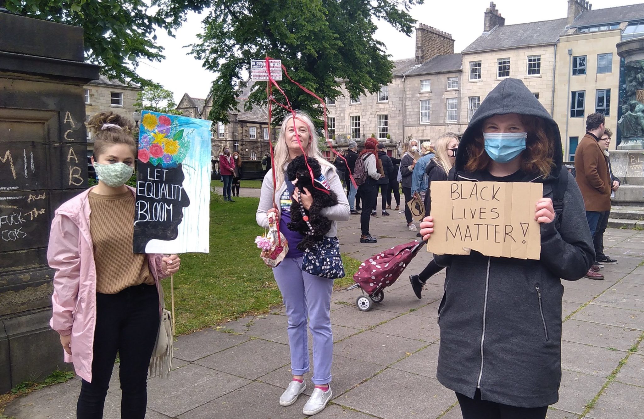 'You have to be anti-racist': Lancaster BLM protesters on why they're ...