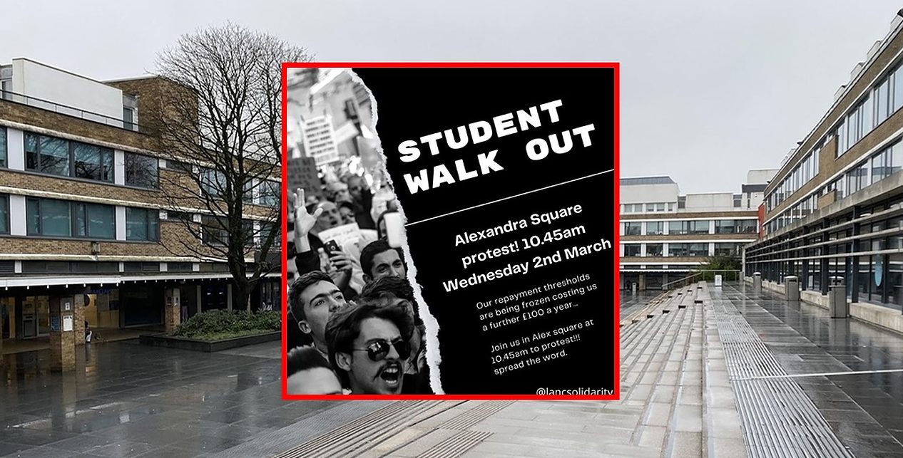 Lancsolidarity to hold student walk out in Alex Square