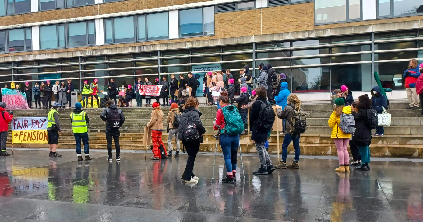 Lancsolidarity walkout held in Alexandra Square