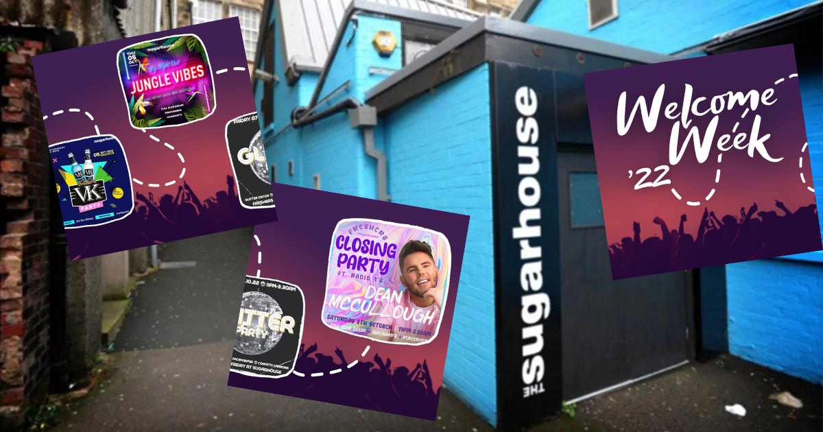 The Sugarhouse announces 2022 Freshers' lineup