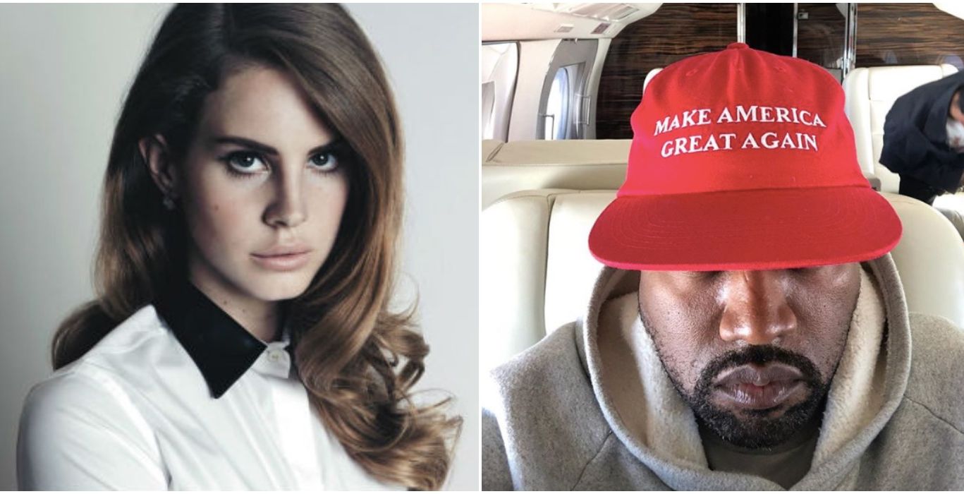 Part-time earth angel Lana Del Rey just destroyed Kanye West's insane ...