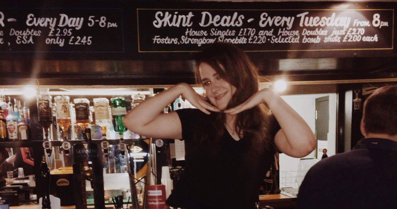 Every type of person you will see at Skint