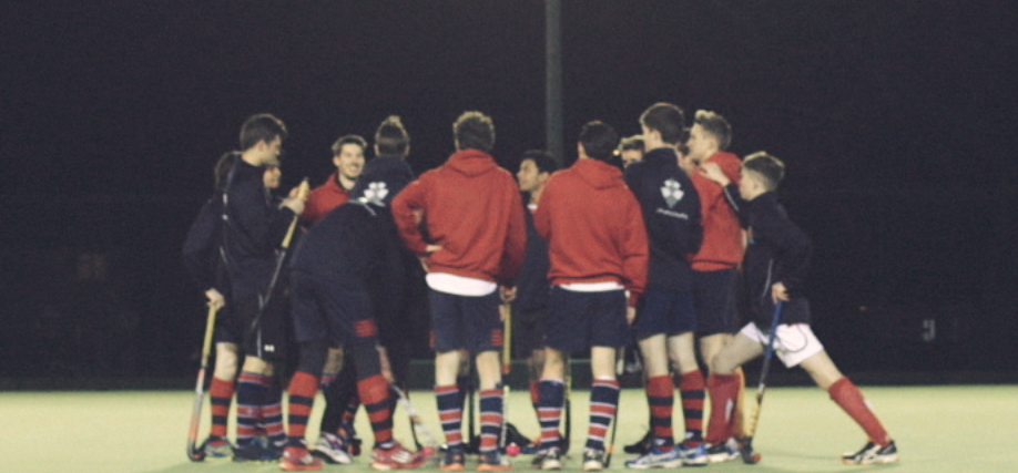 Meet the KCL Men's Varsity Hockey Squad kicking UCL in the balls
