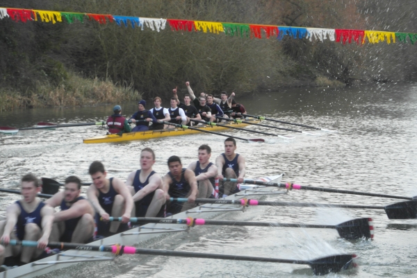 Rowers soar past DMU for Varsity win