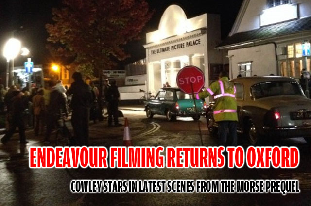 Endeavour Filming Returns to Oxford
