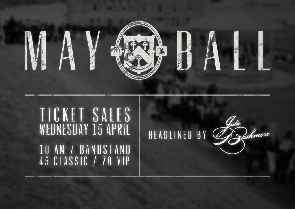 May Ball: Official Acts Released