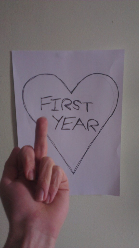 Reflections of a first year student