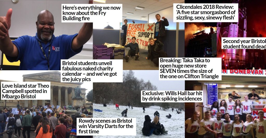 A round up of all the mad, bad and crazy stuff that happened at Bristol ...