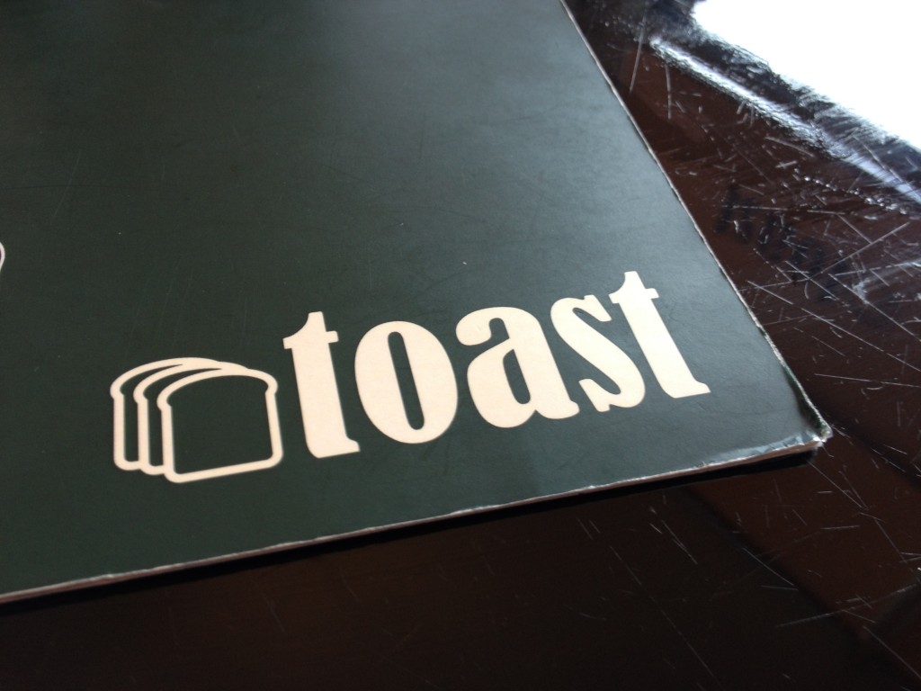 Hangover breakfast: Toast... again!