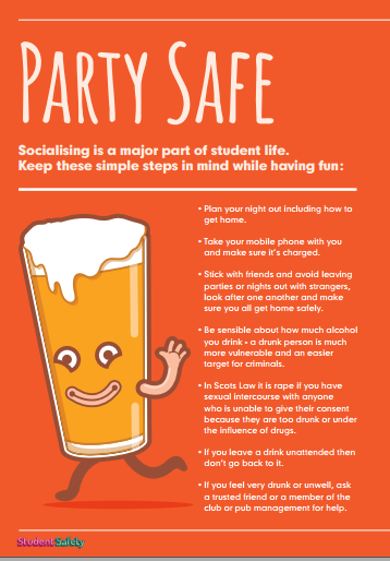 Police Scotland has produced a student safety guide (and it's ...