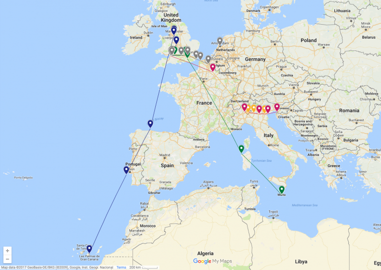 UWE Jailbreak teams got as far as Africa