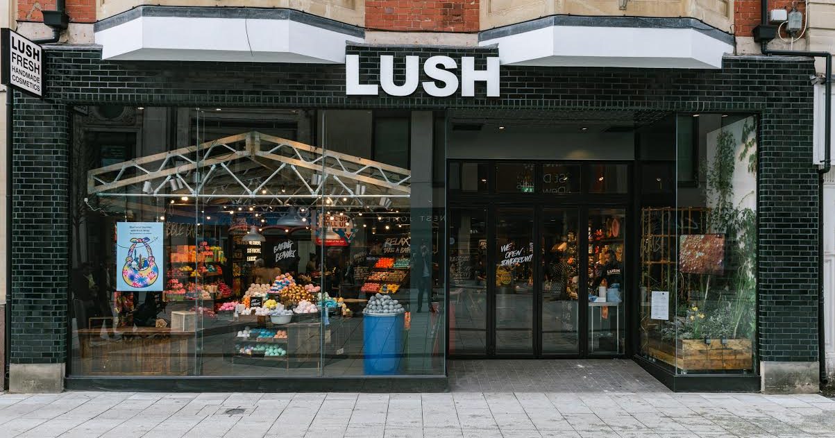 Lush has opened a new store in Cardiff and it has a spa