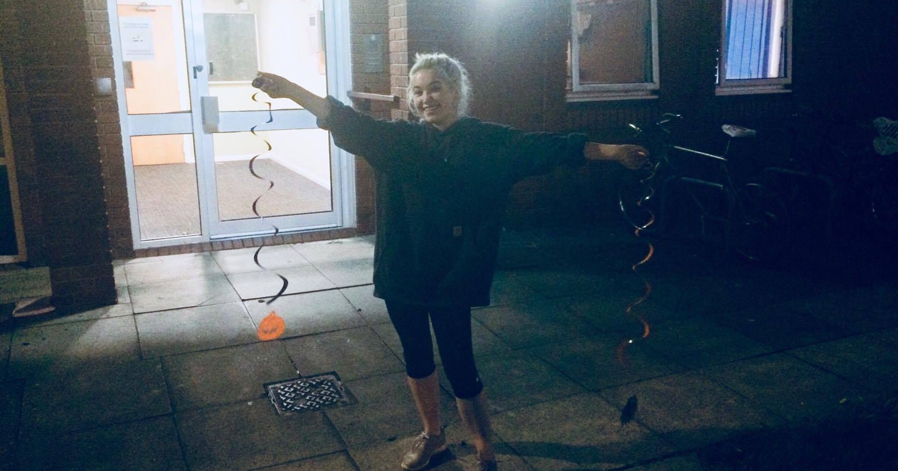 Are any of the halls in Cardiff Haunted? We went to find to find out