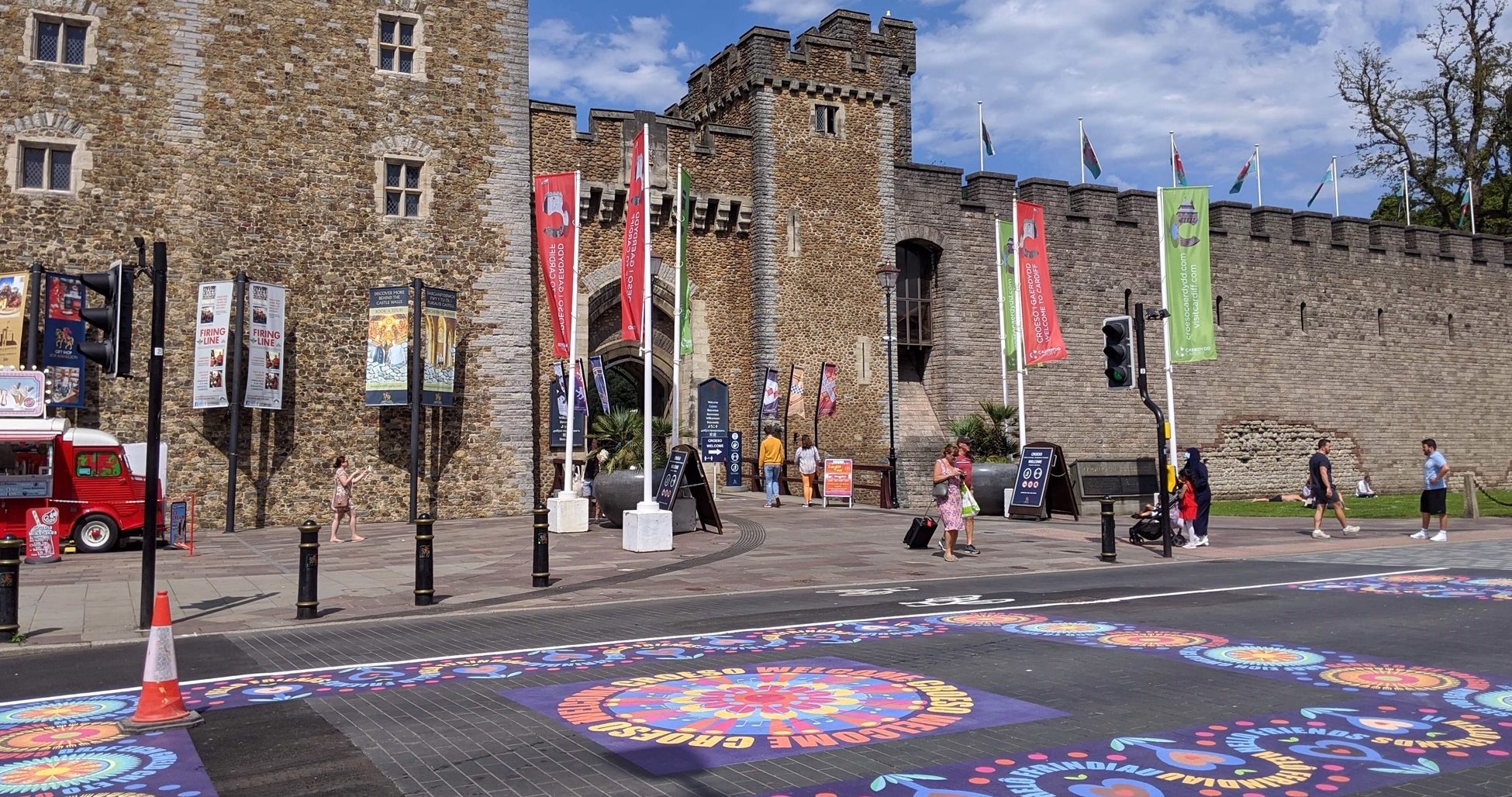 One way systems and limited seating: what Cardiff looks like right now