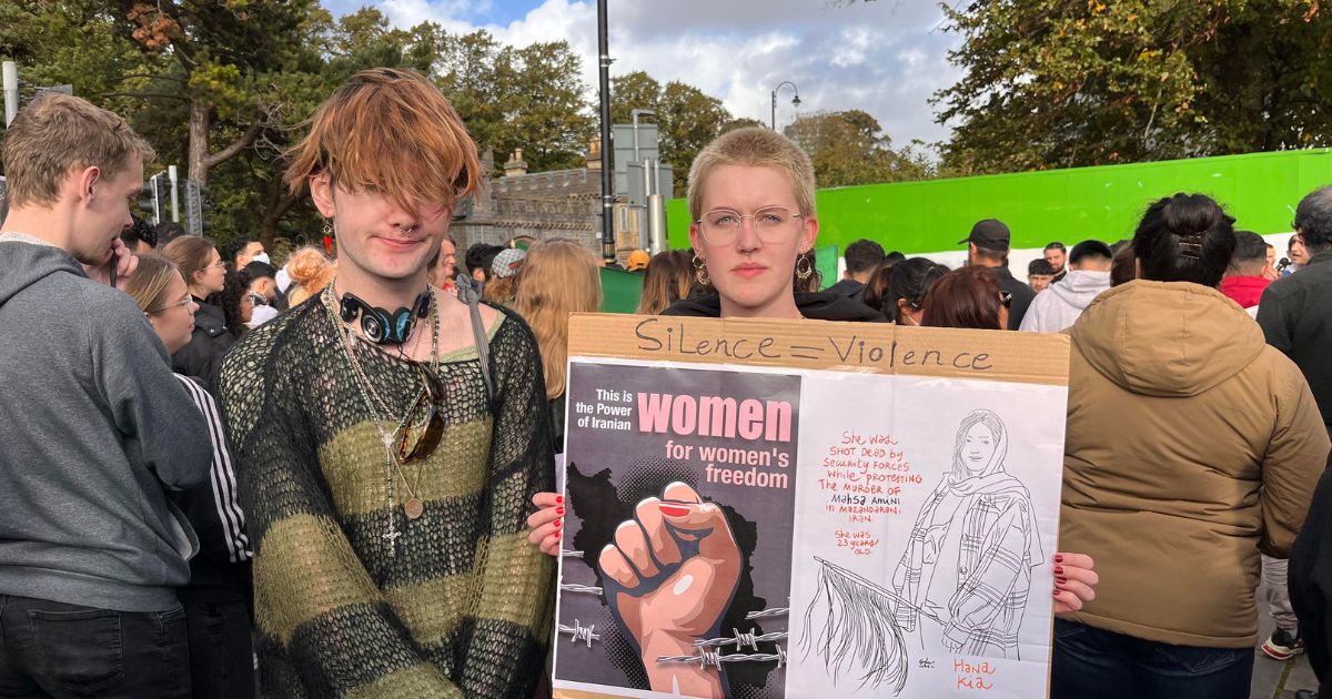 'It's a war on women': Protestors gather in Cardiff city centre to ...