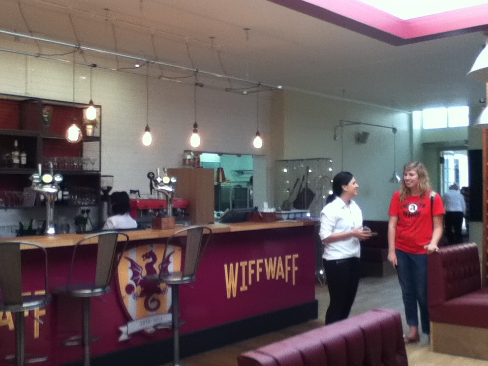 Welcome to Wiff Waff bar, where shots are banned and they don't want ...