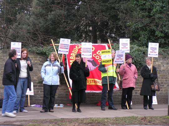 Union strikes back: picket lines on 31st October - University of Cambridge
