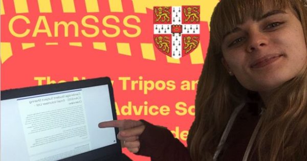 Introducing CAmSSS: The Tripos advice scheme for Cambridge undergrads ...
