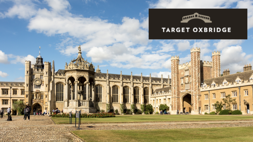 Trinity launches new access programme with Target Oxbridge for Black ...