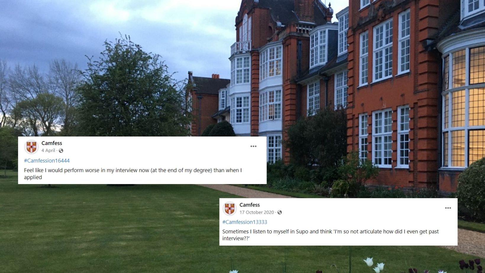 I interviewed my Cambridge interviewer - University of Cambridge