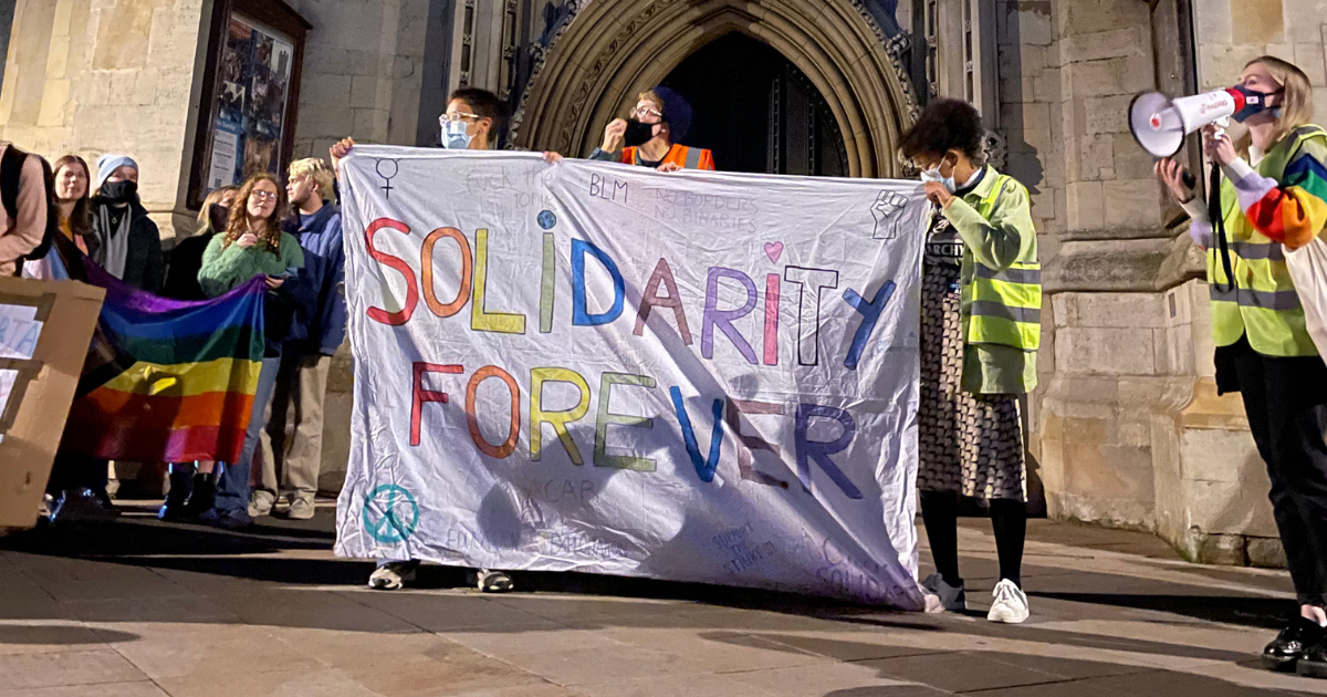 In Pictures: Cambridge SU protest for trans rights - University of ...